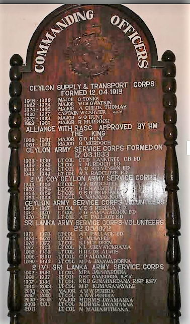 Introduction – Sri Lanka Army Service Corps – CSC – ශ්‍රී ලංකා යුධ ...